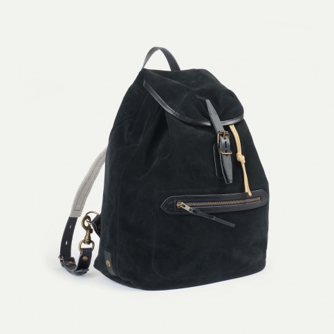 Leather backpack man Made in France - Bag Bleu de chauffe