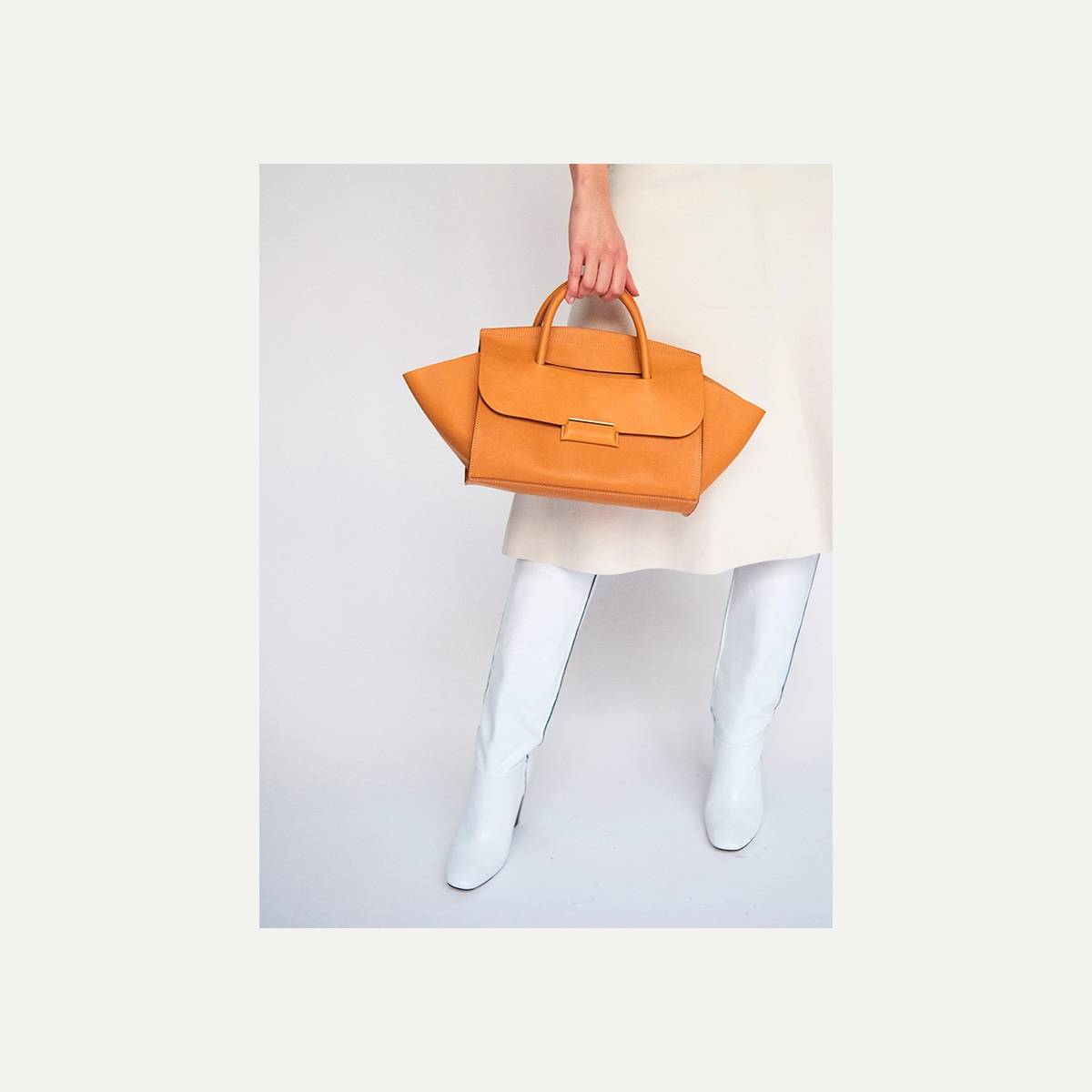 Origami M Tote - Rust I Made in France